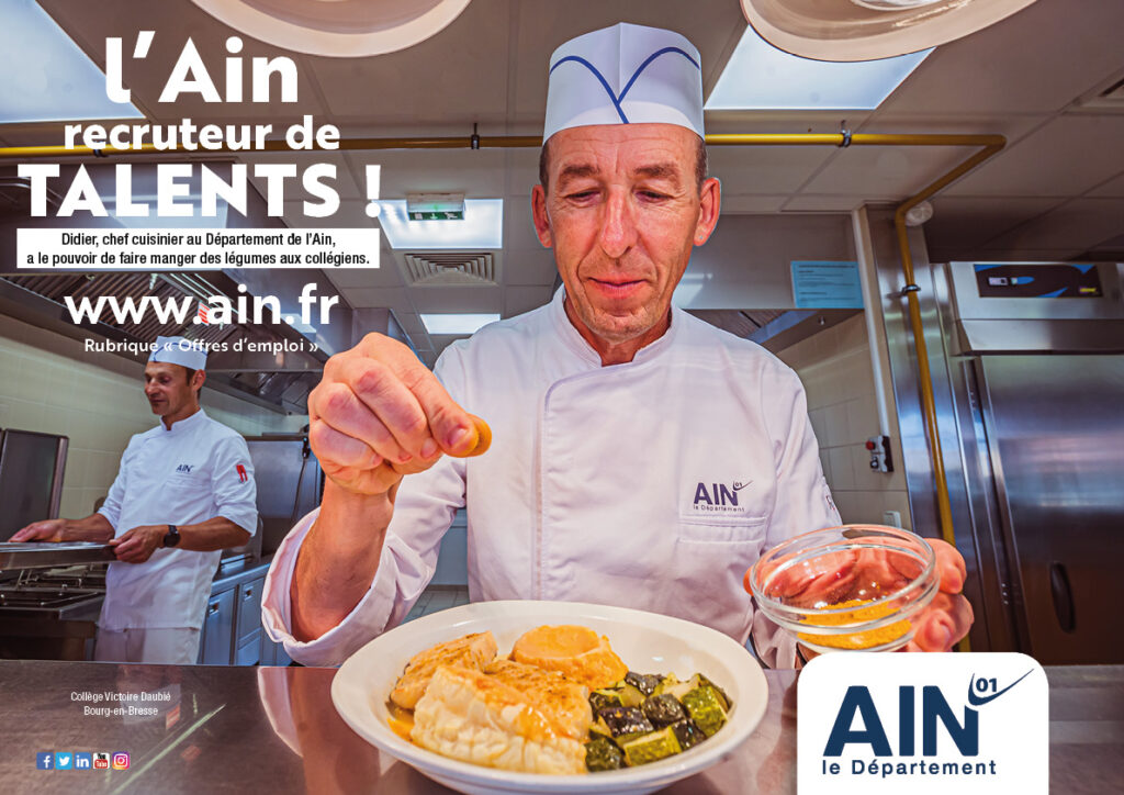 L’Ain, recruteur de talents ! | site du Département de l'Ain