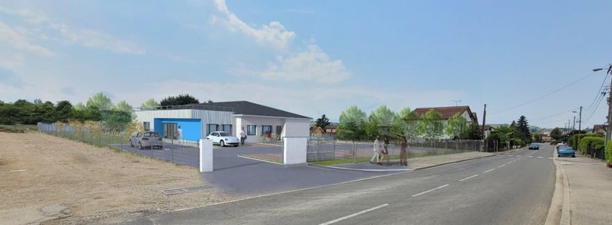 Chantier du centre départemental de la solidarité de Lagnieu | site du ...